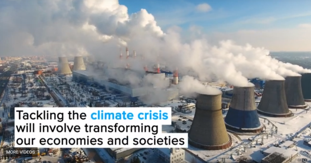 Event: A just transition towards an… | Green Economy Coalition