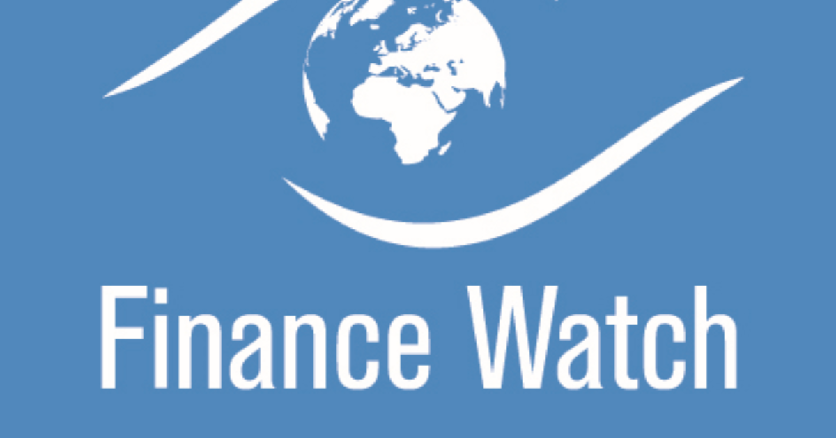 Finance Watch | Green Economy Coalition